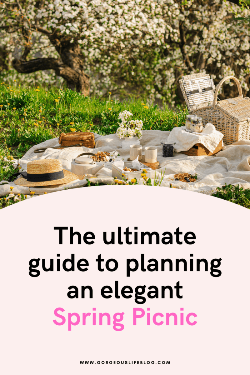 How to plan a beautiful picnic - The Gorgeous Life